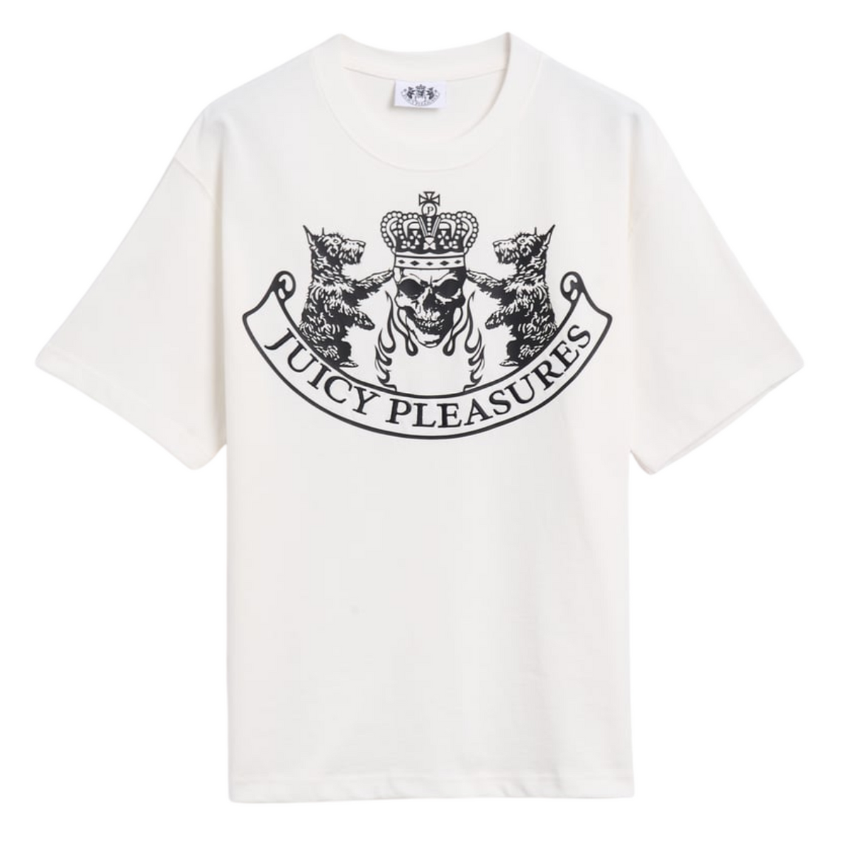 Playera Pleasures Skull Crest Heavyweight Shirt Unisex – Fury Shop mx